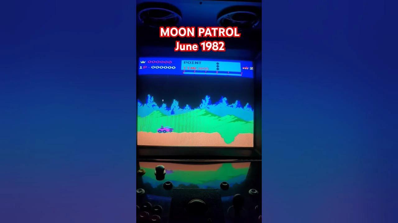 Moon Patrol: Classic Arcade History #videogames #arcade #moonpatrol #80s