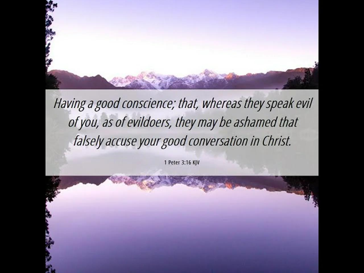 Study On Book Of 1 Peter Chapter 3