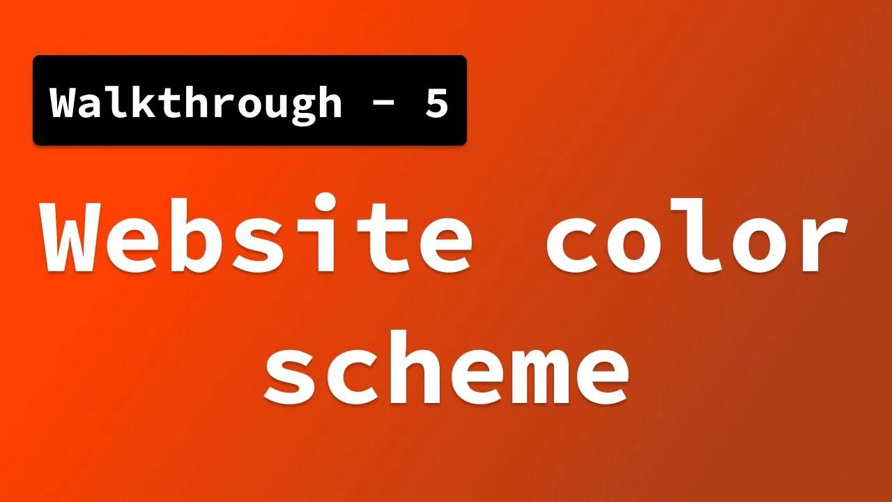 Sveltekit Walkthrough 5 Adding Css Variables