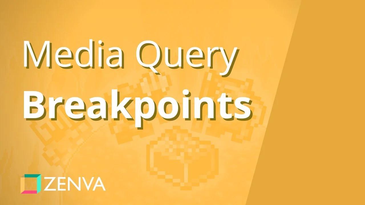 Creating Media Query Breakpoints With Css