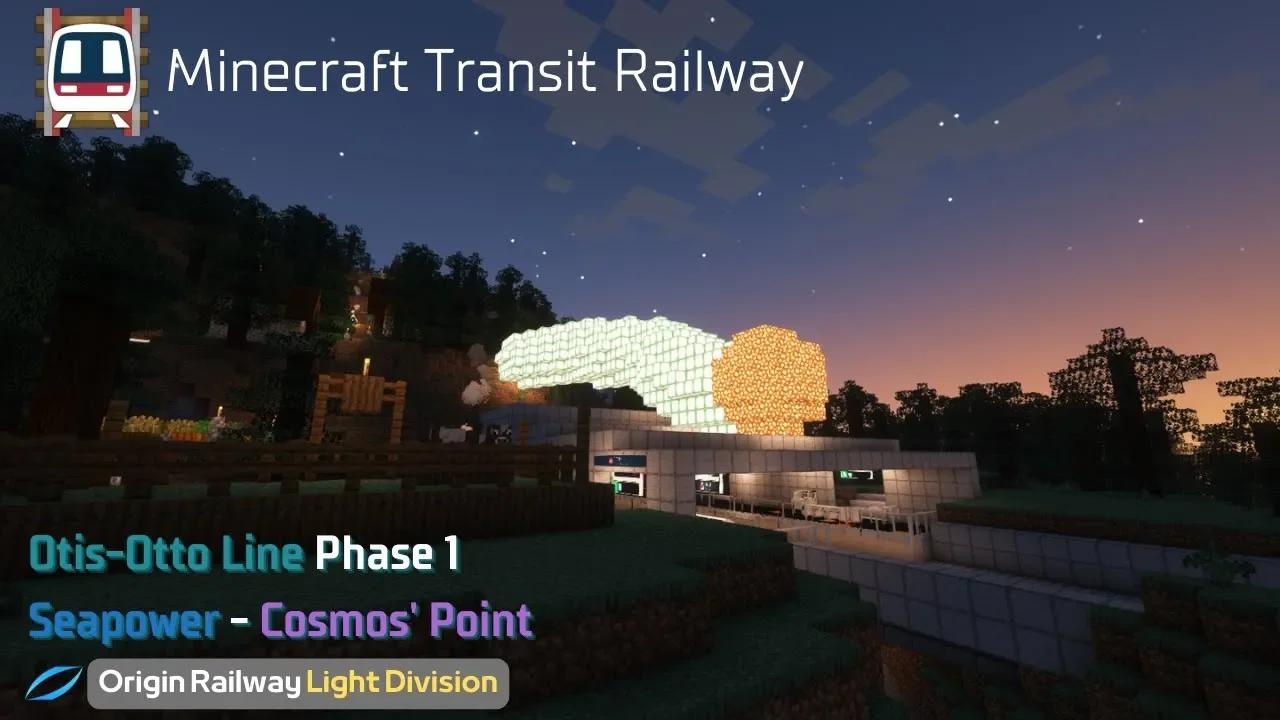 Minecraft Transit Railway - Otis-Otto Line Phase 1