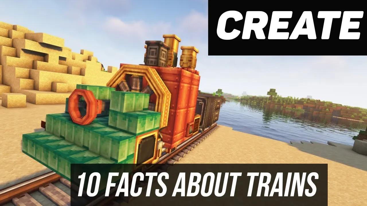 Create mod. 10 facts about trains. Tutorial / guide (minecraft java ...