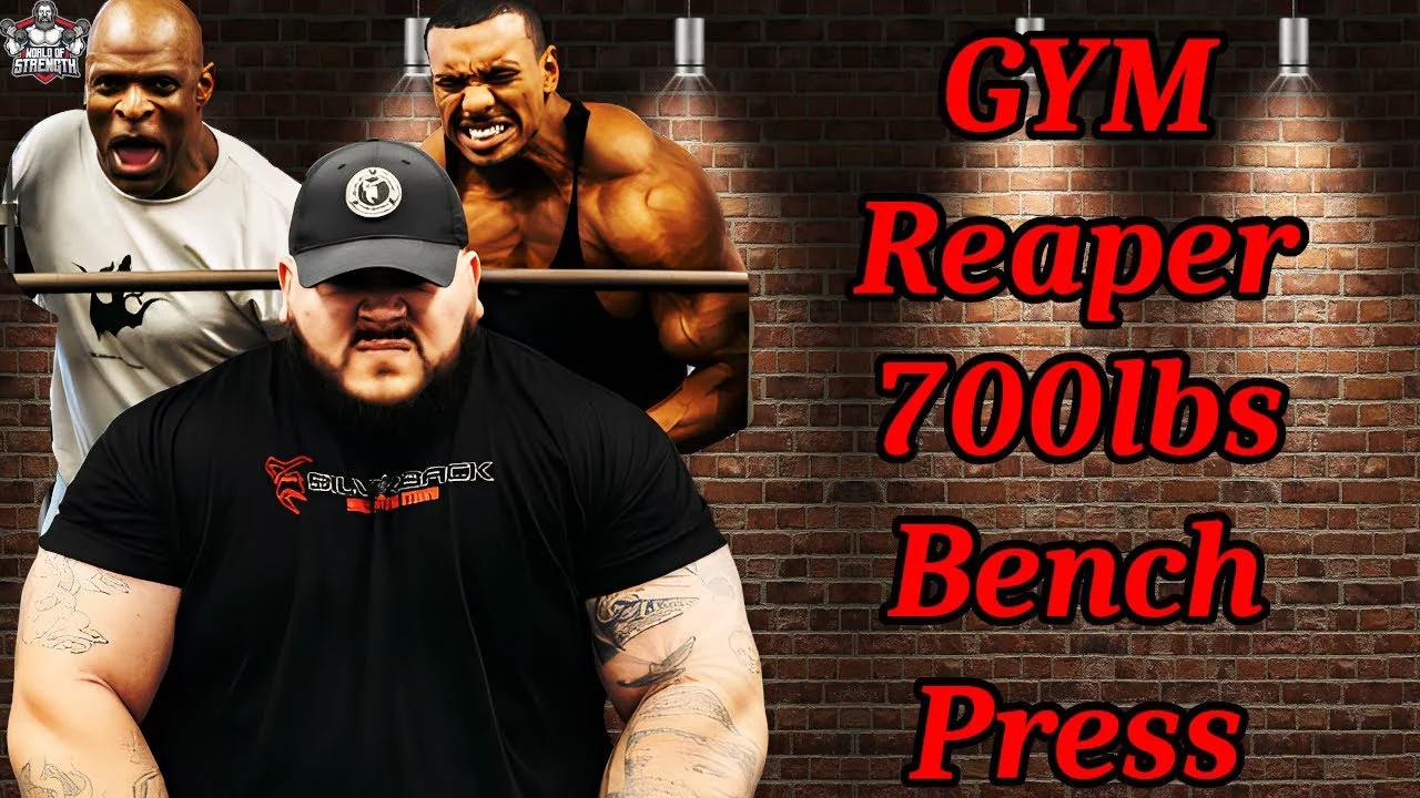 Soon New Bench Press World Record ?! Gym Reaper