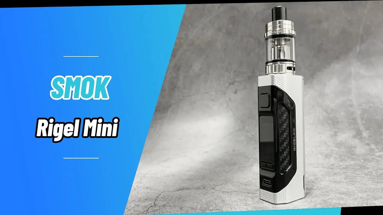 SMOK Rigel Mini Kit 80W with TFV9 Mini Tank Unboxing | Vapesourcing