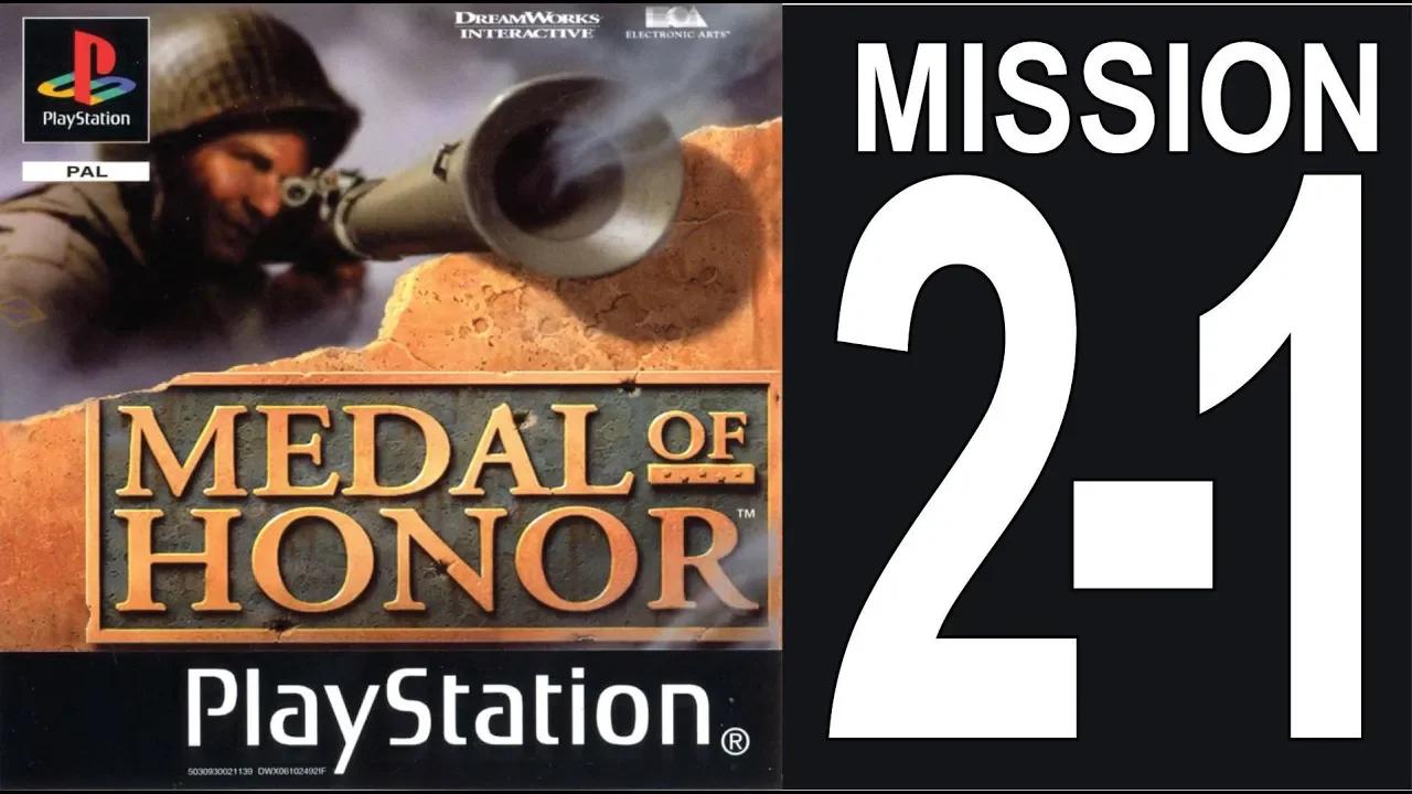 Medal Of Honor (PS1) Mission 1-2 Retro Game PT-BR