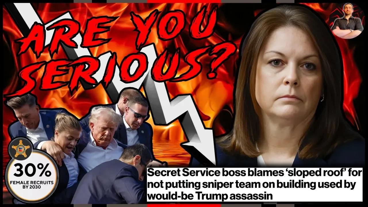 Secret Service Head Blames a Sloped Roof For Trump Getting Shot!