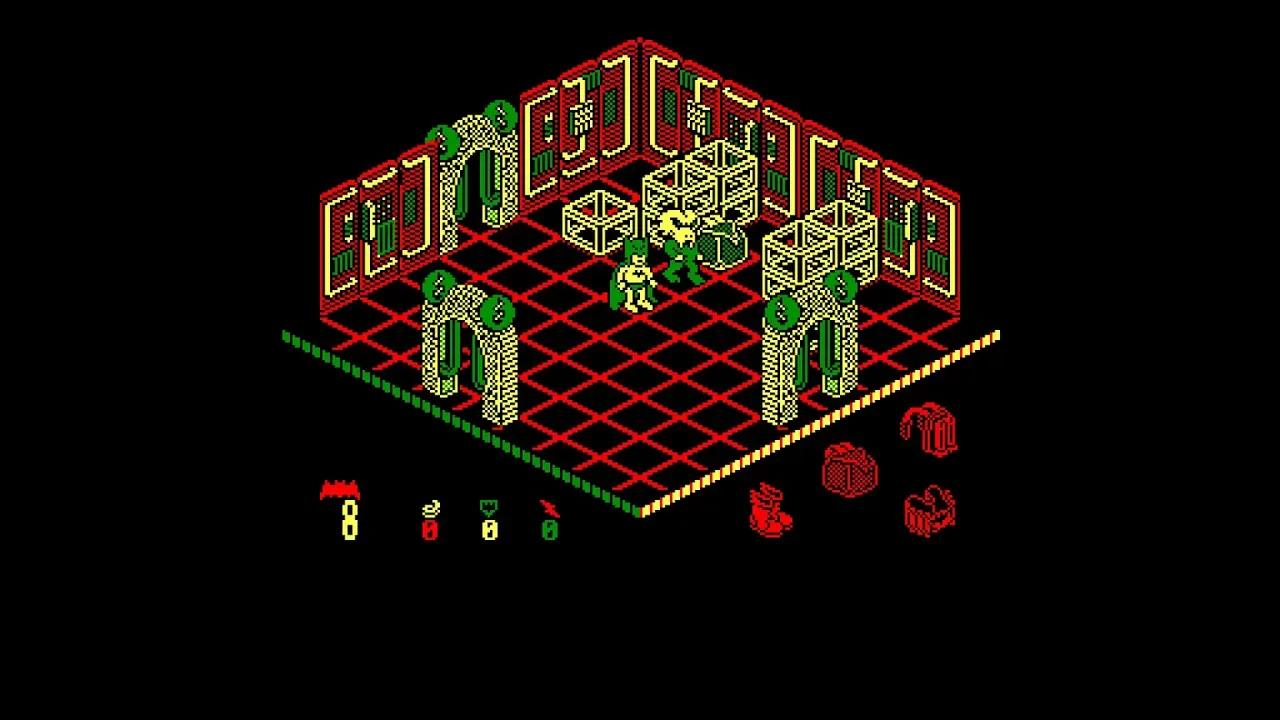 Enterprise 128 Game: Batman (1986 Ocean Software)