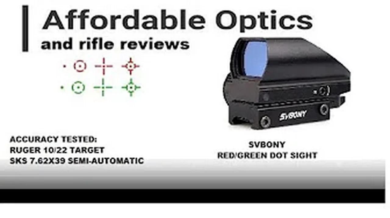 SVBONY red dot sight review