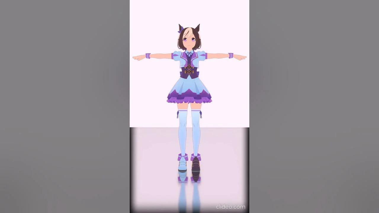 Uma musume shader for Blender commission Works on ALL MODELS #umamusume ...