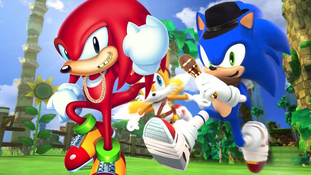 SONIC RAP - Knuckles My Nucka ~~ Rucka Rucka Ali