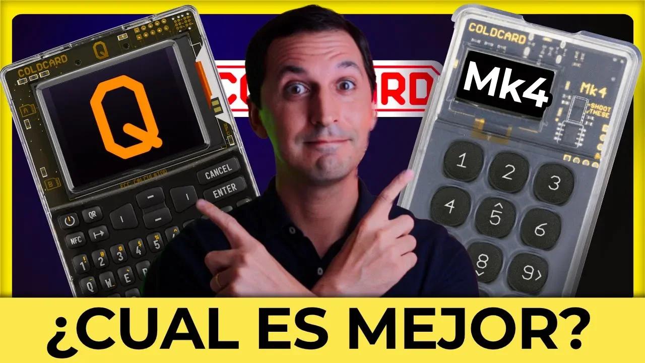 🧰 COLDCARD Q vs MK4 | ¿CUALES SON LAS DIFERENCIAS? | 10 puntos ...