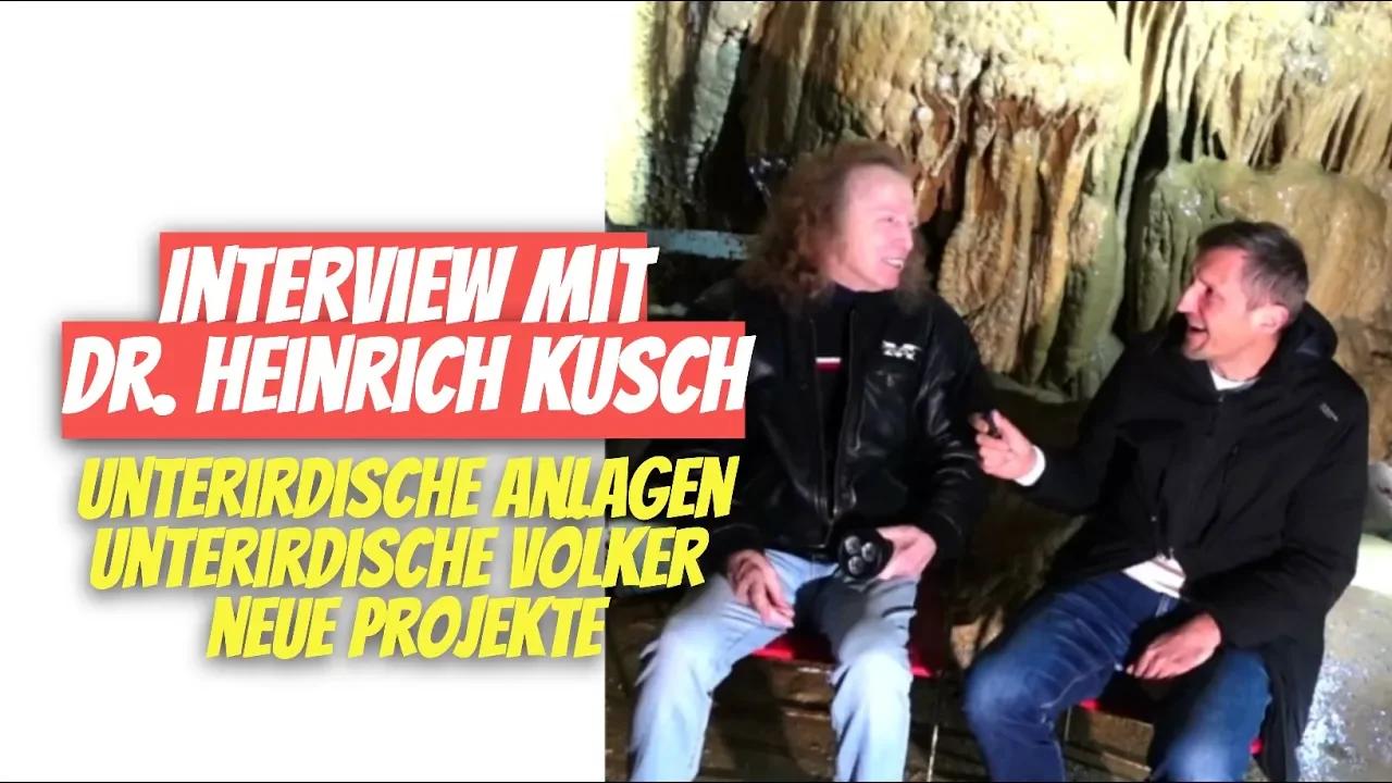 Dr. Heinrich Kusch: Unterirdische Anlagen, unterirdische Völker, neue ...