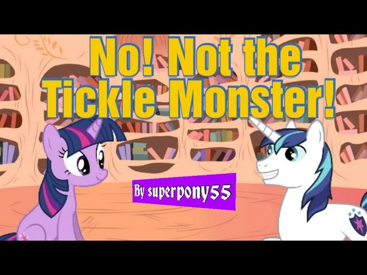No! Not the Tickle Monster! by superpony55
