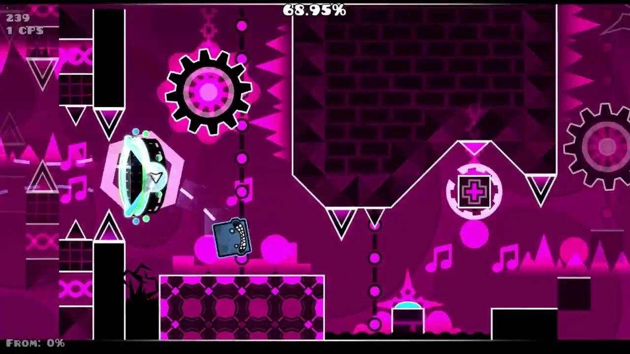 Geometry Dash - Windy Landscape 100%