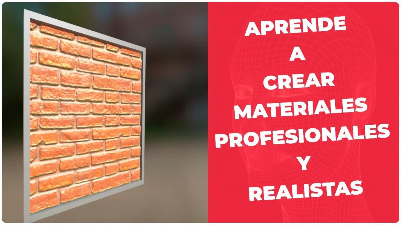 Cómo crear MATERIALES REALISTAS y PROFESIONALES de forma fácil, rápida ...