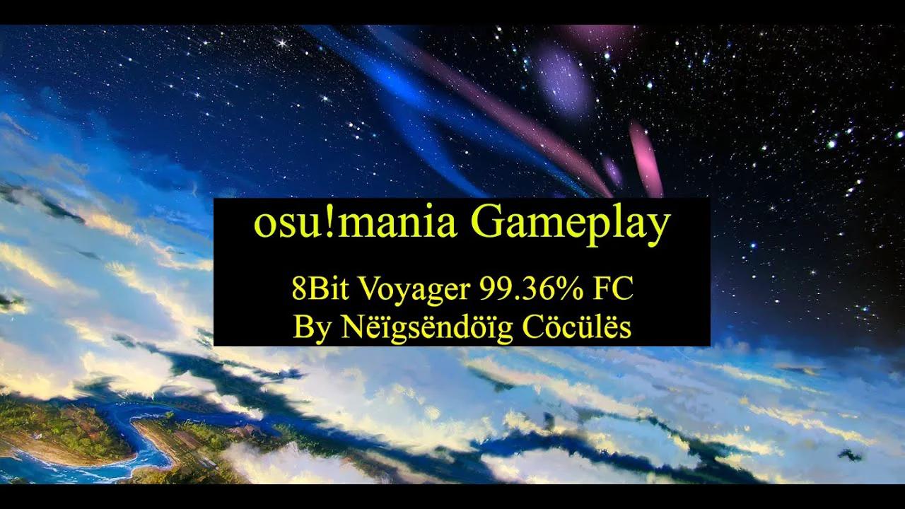 osu!mania (Lazer Client) Gameplay - 8Bit Voyager (Hard 99.36% FC)