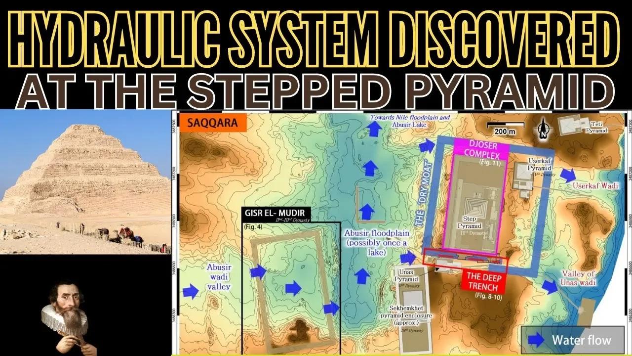 ENORMOUS Hydraulic Machine System DISCOVERED at The Stepped Pyramid of ...