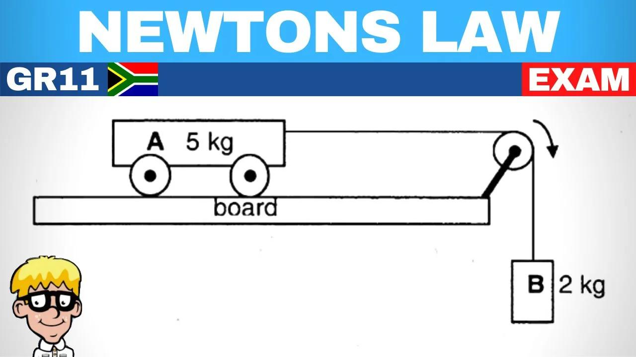 Newtons Laws Grade 11 Exam