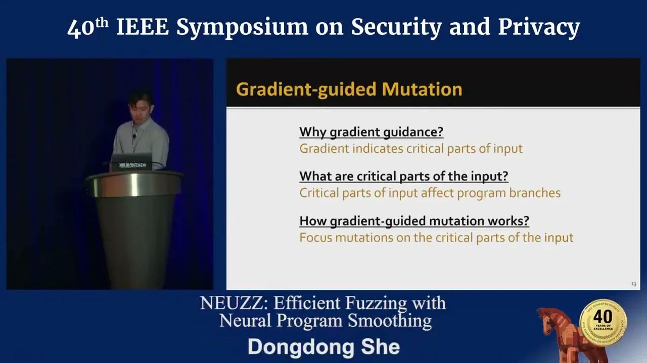Neuzz Efficient Fuzzing With Neural Program Smoothing
