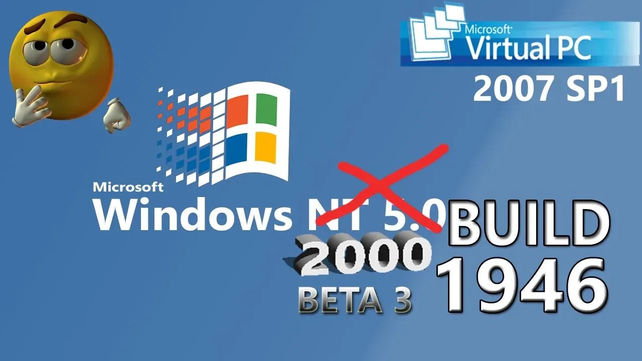 Instalar Windows 2000 Build 1946 Beta 3 | Microsoft Virtual PC 2007