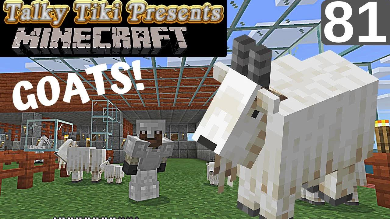Minecraft Goats! | Minecraft Episode 81