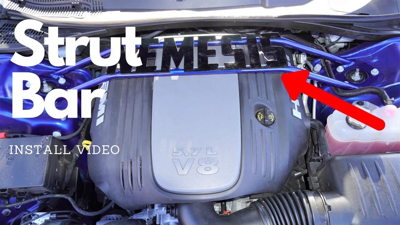 Strut Bar Install and Review on Dodge Challenger