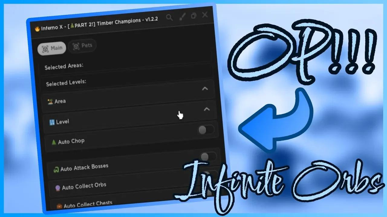 ROBLOX | Timber Champions script | Auto Chop, Infinite Orbs, Auto ...