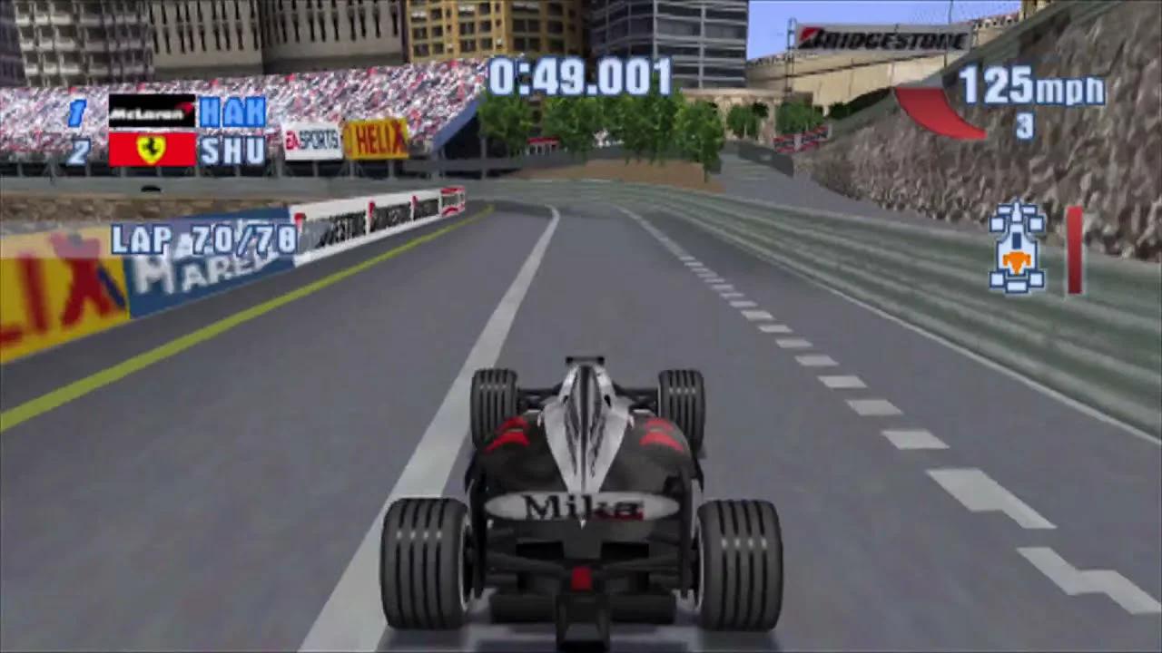 [PS1 Classics Live] Scenario 7 - EA Sports F1 Championship Season 2000 ...
