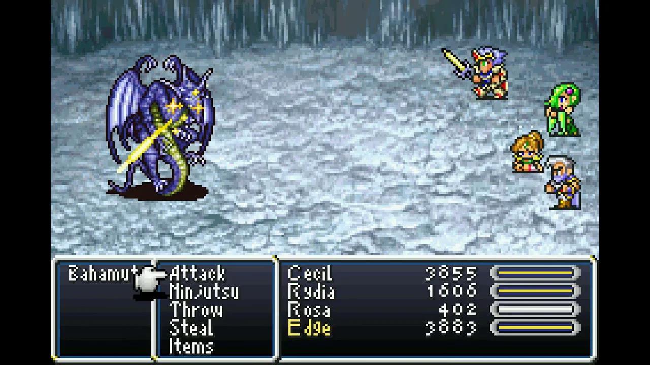 Final Fantasy IV Advance - Cave of Bahamut - Bahamut