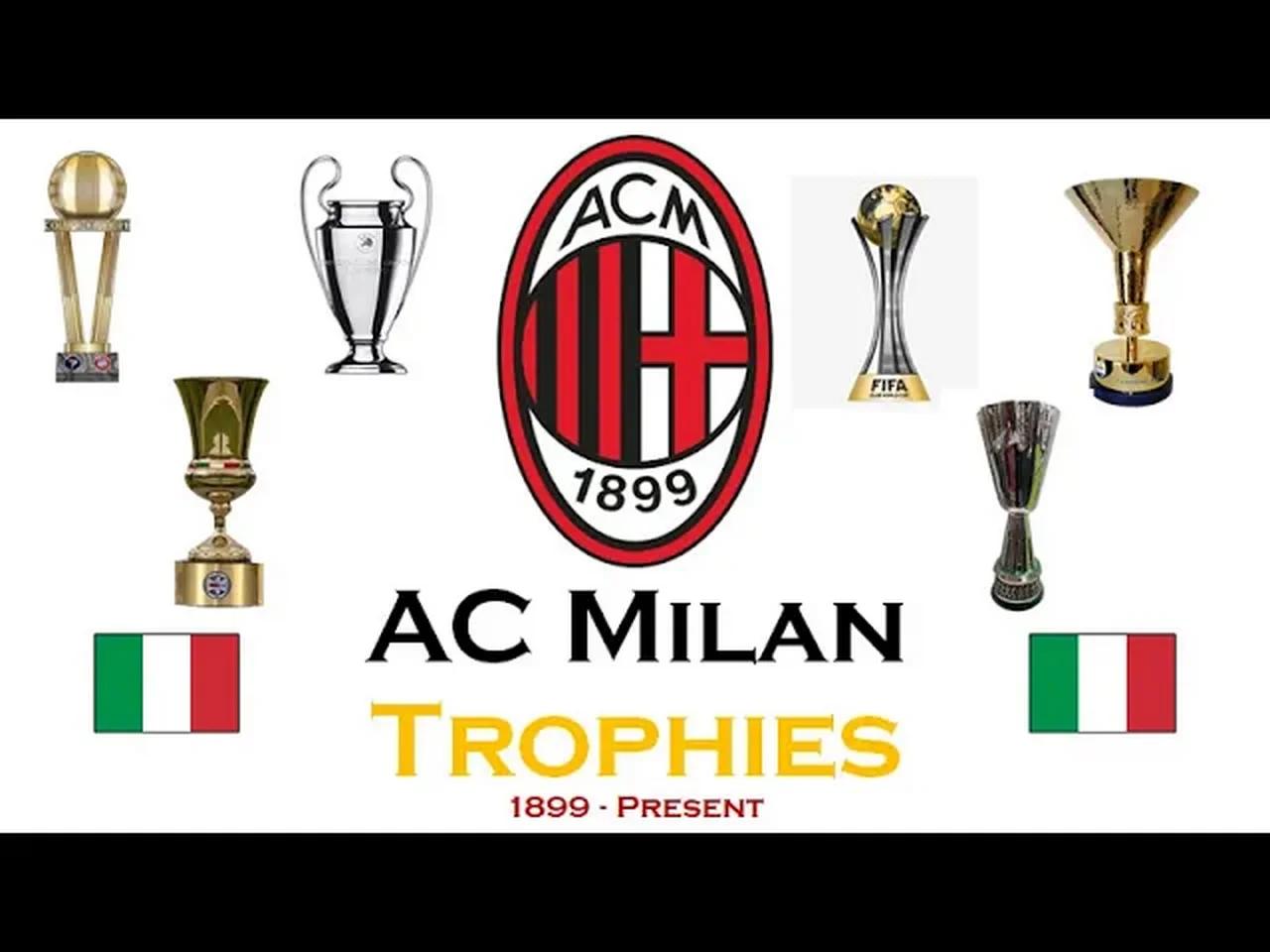 AC Milan Trophies 1899 - 2021