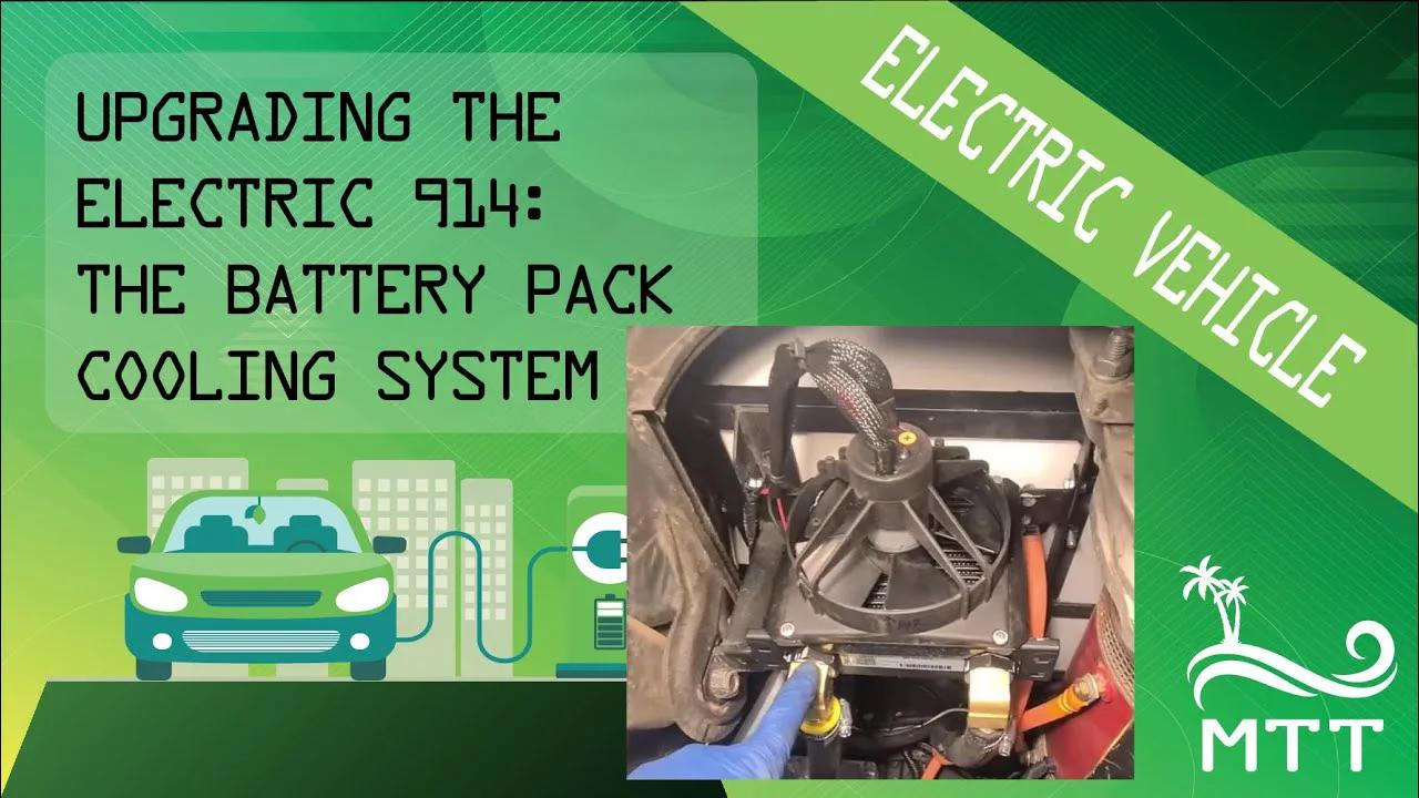 Porsche 914 Upgrade Project - 30 - The Battery Cooling System