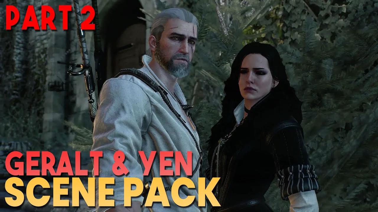Geralt and Yennefer Scene Pack Part 2 || The Witcher 3