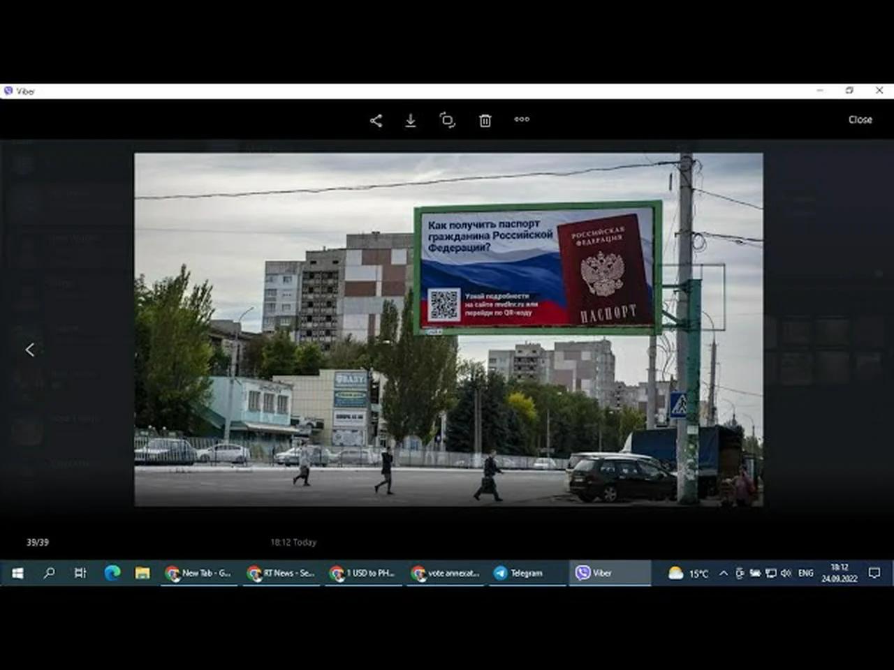 Russian annexation referendum testimonials from voters September 24 ...