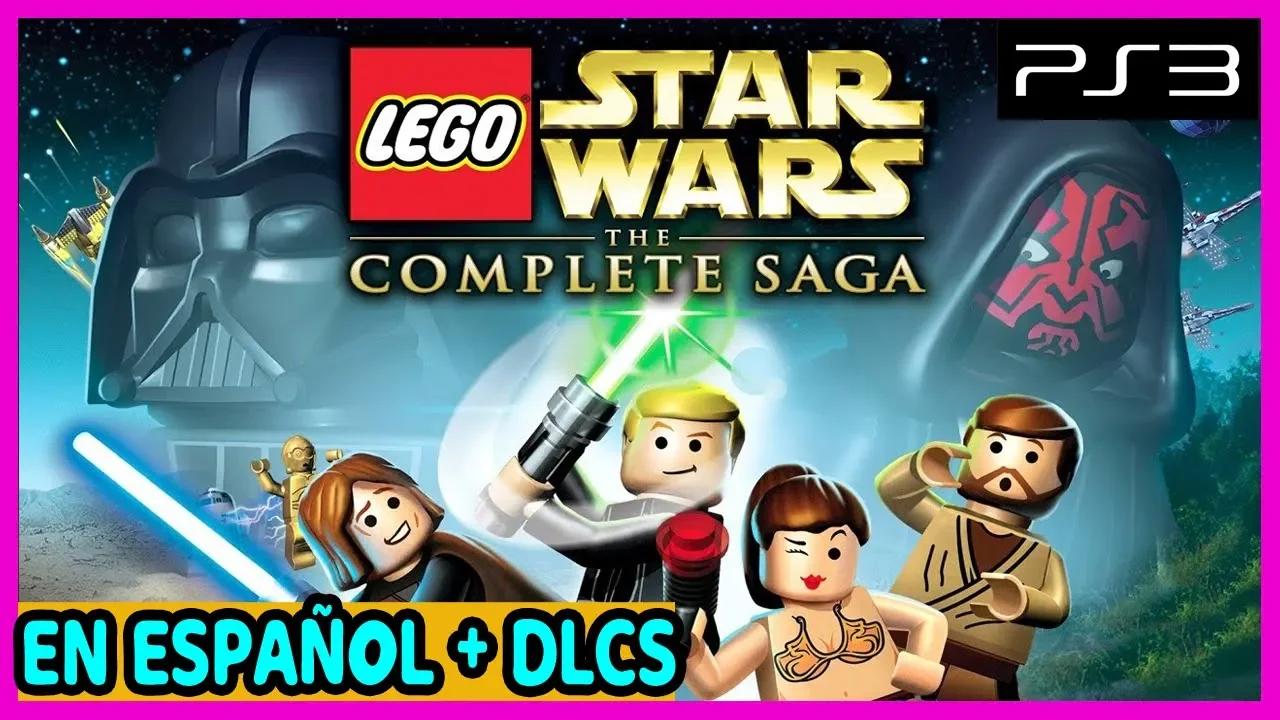 LEGO STAR WARS LA SAGA COMPLETA PS3 PKG (NO HAN) & CARPETA (EN ESPAÑOL)