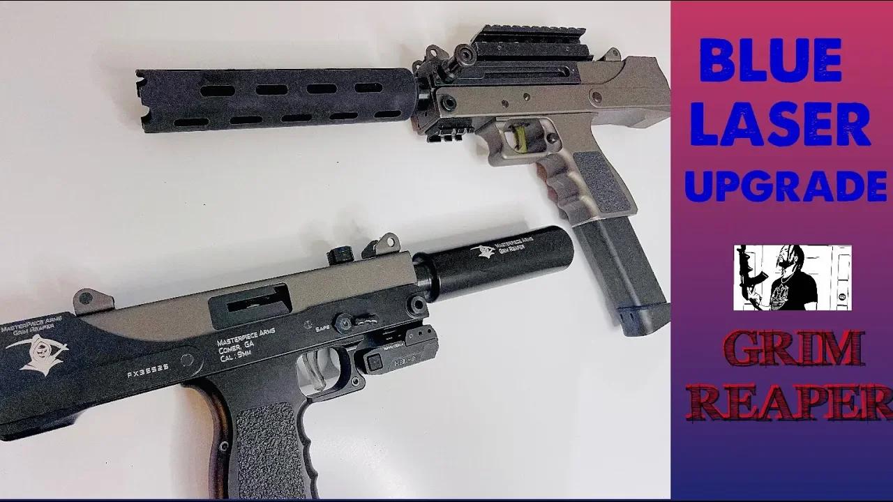 GRIM REAPER Masterpiece Arms MPA30t GR Defender Blue Laser Upgrade Review