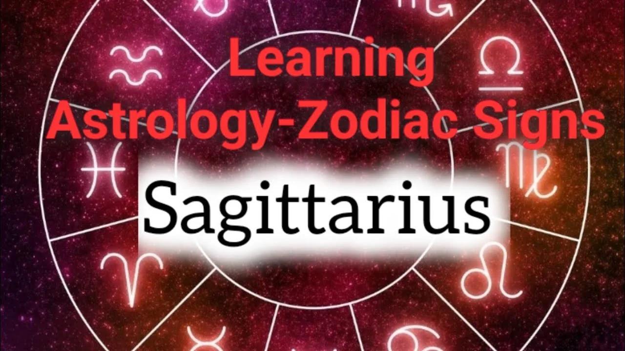 Sagittarius ♐️ Learning Astrology-Zodiac Signs