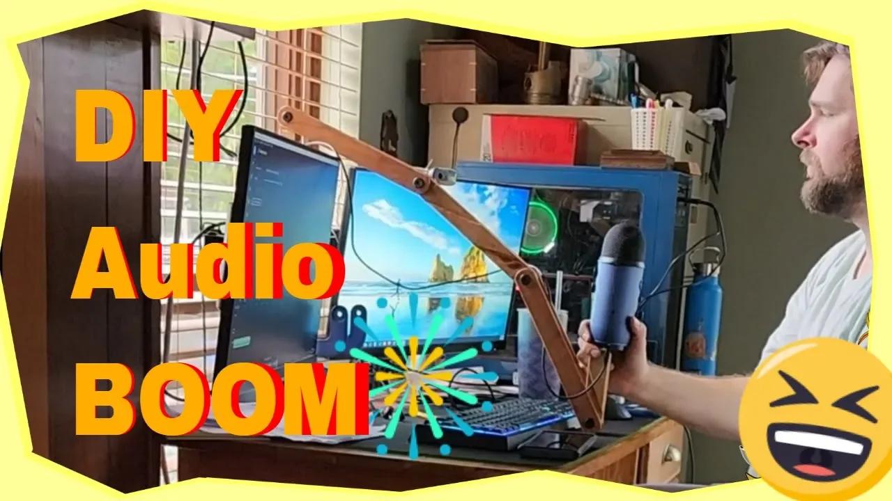 Crafting a Custom Microphone Boom for Blue Yeti: Woodworking Tools