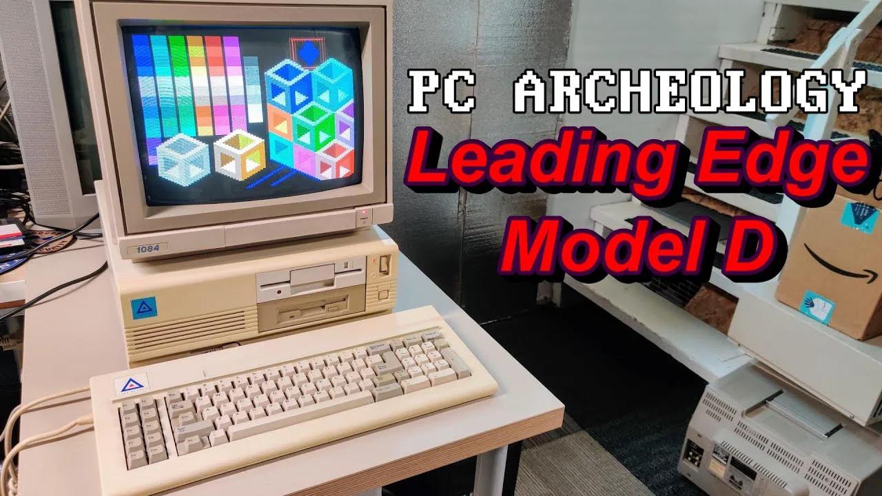 PC archeology: The Leading Edge Model D #DOScember