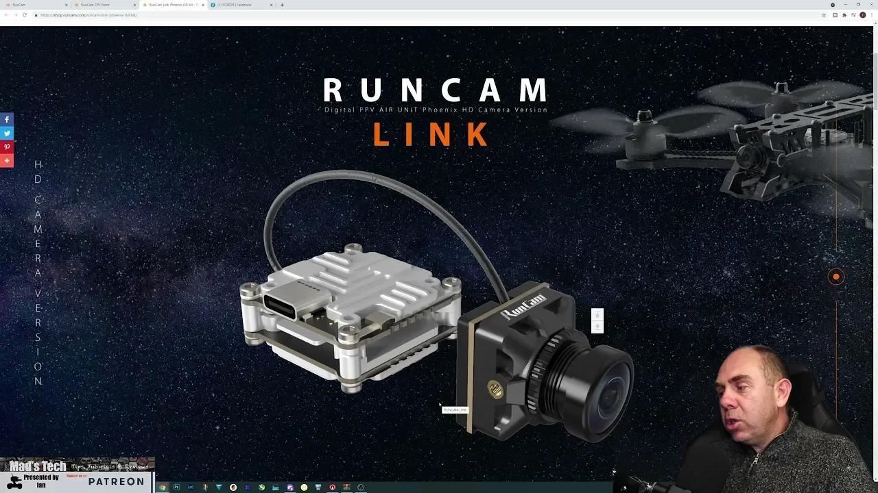 New DJI Digital FPV Cameras - Runcam Link Phoenix HD & Foxeer Apollo