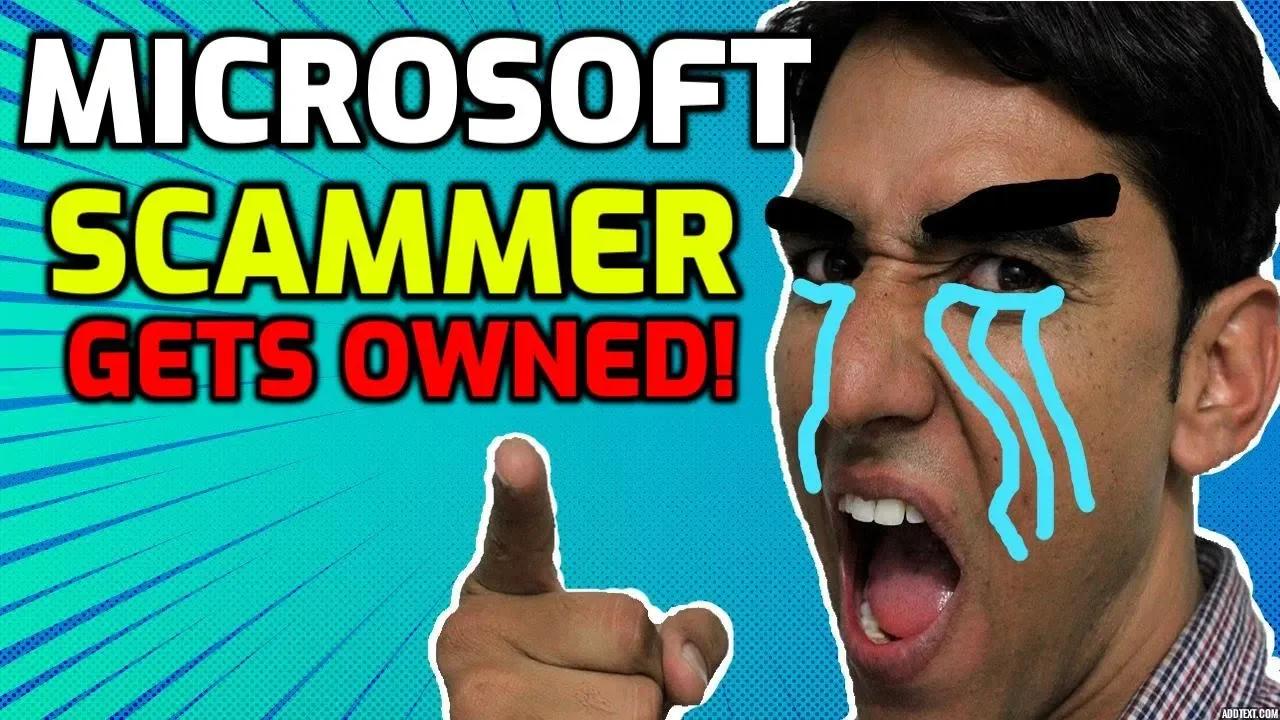 Microsoft Scammer Gets OWNED! #scambaiting