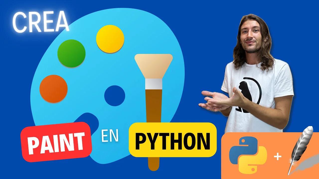 Crea un Paint en Python | Fácil