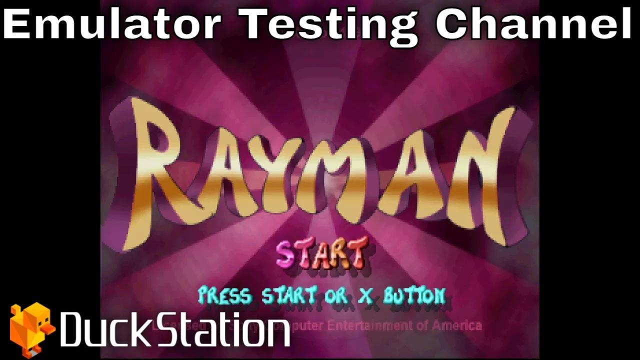 Rayman 4k | DuckStation 0.1-4599 | Playstation Emulator