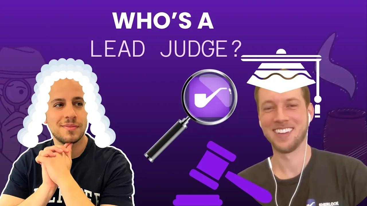 The Role of Lead Judge in Sherlock
