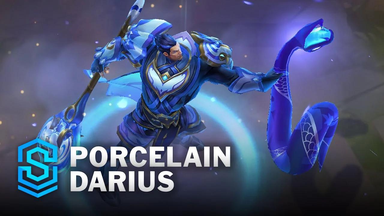 Porcelain Darius Skin Spotlight - Pre-Release - PBE Preview - League of ...