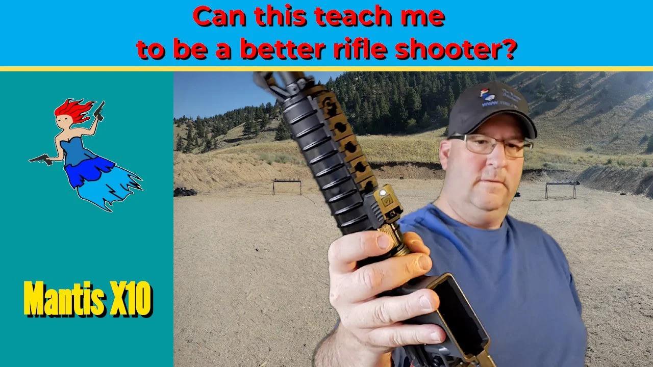 MANTIS X10 ON A RIFLE - How to be a better rifle shooter