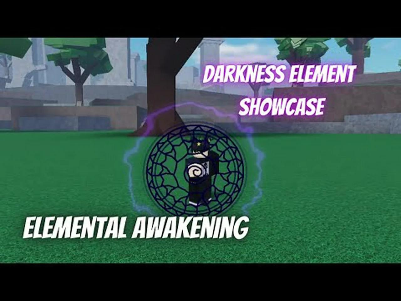 Elemental Awakening Roblox Darnkness Showcase