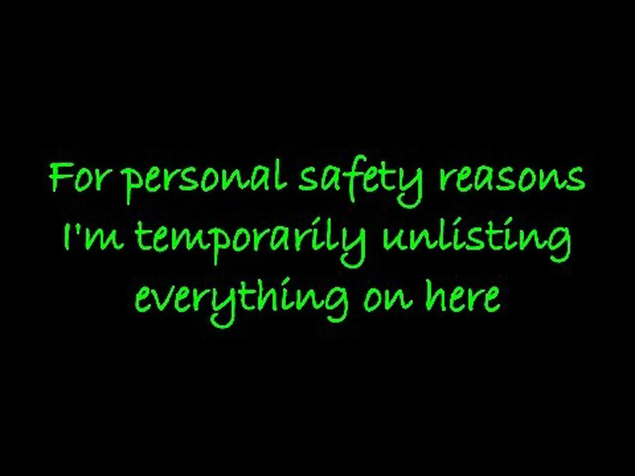 temporary safety measures