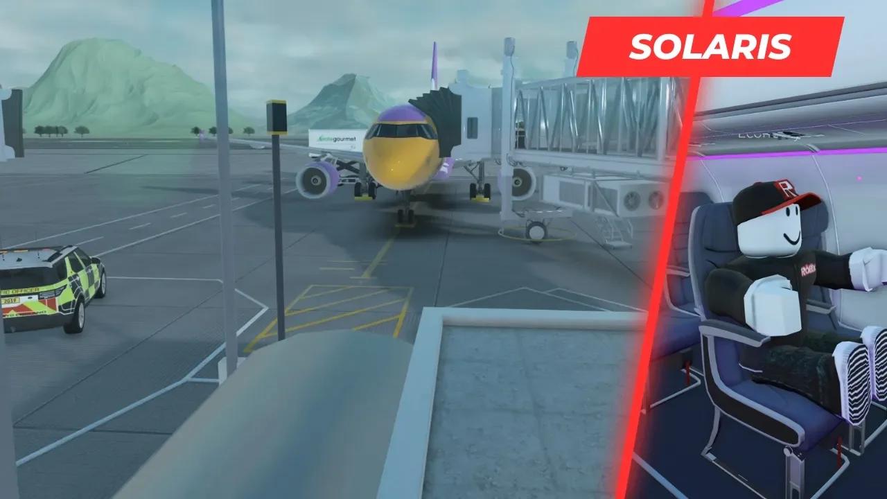 ROBLOX Airline Flight Review | Solaris | A318 | Economy Class