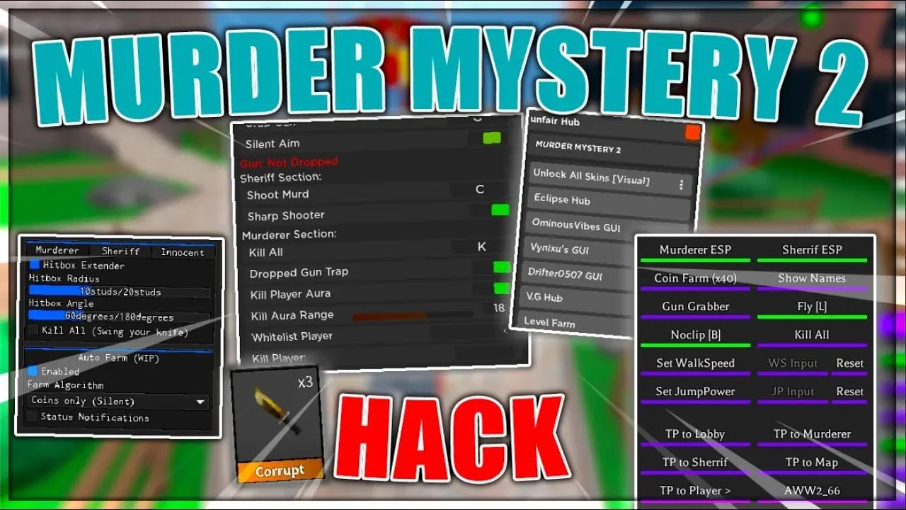 MURDER MYSTERY 2 Script Pastebin 2022 | Murder Mystery 2 Hack