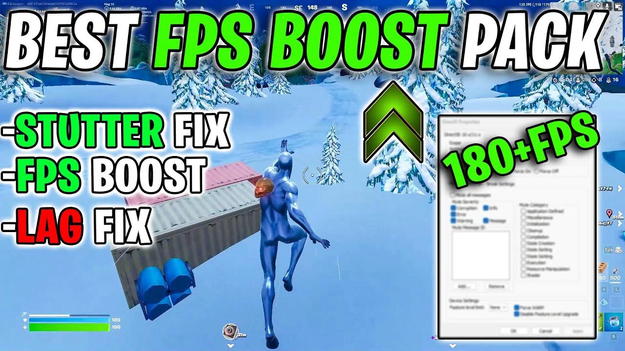 The New Best FPS Boost Pack for Low En Pc's Fortnite Chapter 4 Season 3